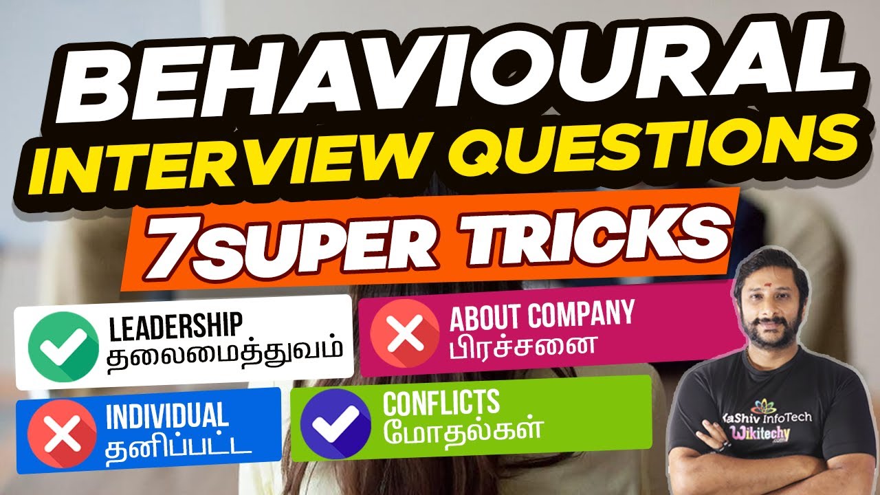 behavioural interview questions - Videos