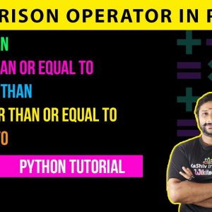 Python for Beginners: Learn Python in 7 Hours Step-by-Step in Tamil - Videos