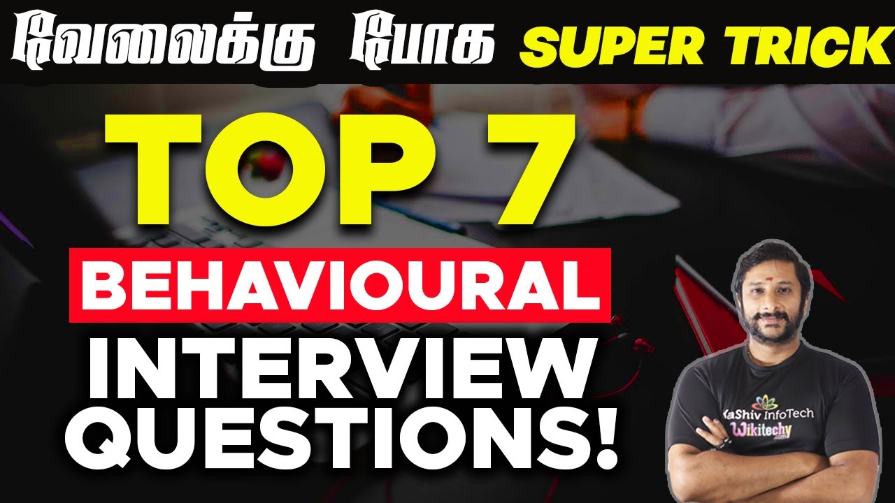 Top 7 Behavioural Interview Questions & Answers - Videos