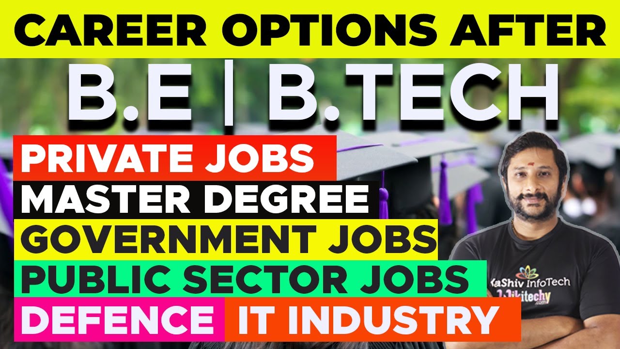 Career Options after BE | Btech Degree Fresher Jobs - Videos